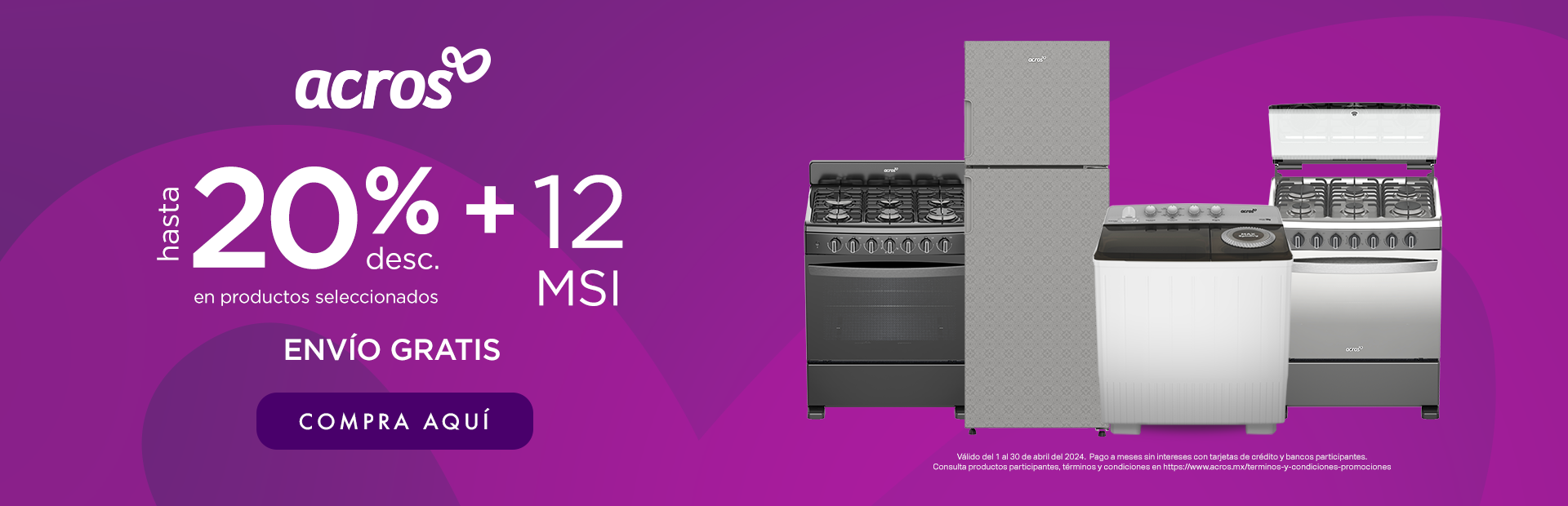 Electrodomésticos para el hogar | Acros México
